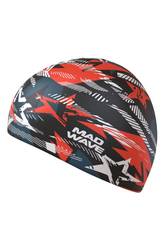 Mad Wave Silicone Swim Cap Stars – MadWave Singapore